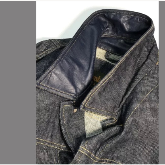 Timberland | Jackets & Coats | New Timberland Jean Jacket Leather ...